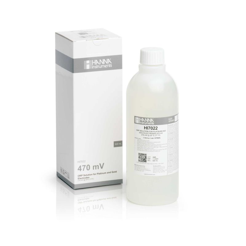 Tretësira test ORP @ 25°C 470 mV (500 mL) - HI7022L